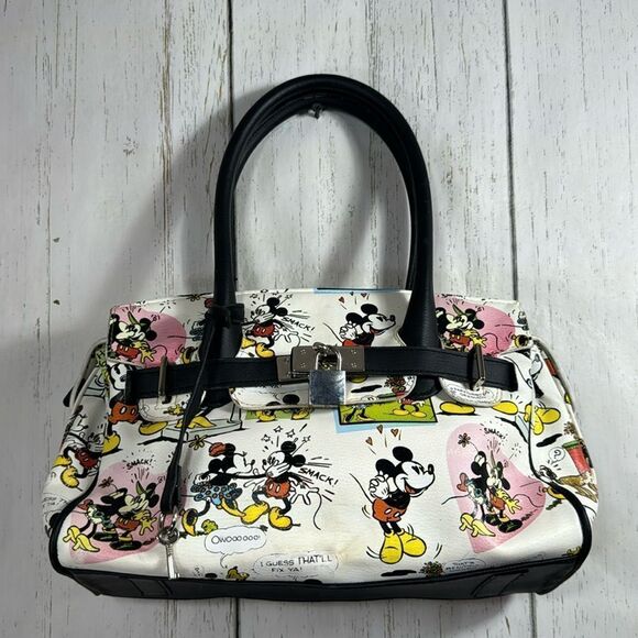 Disney | Bags | Disney Animations Mickey Minnie Mousemulticolor Comic ...